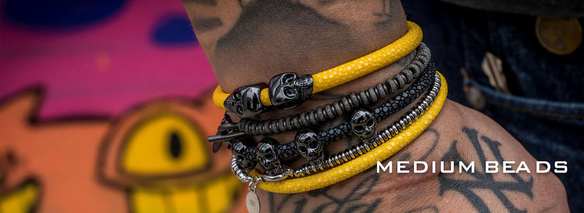 Medium Beaded – Double Bone Official